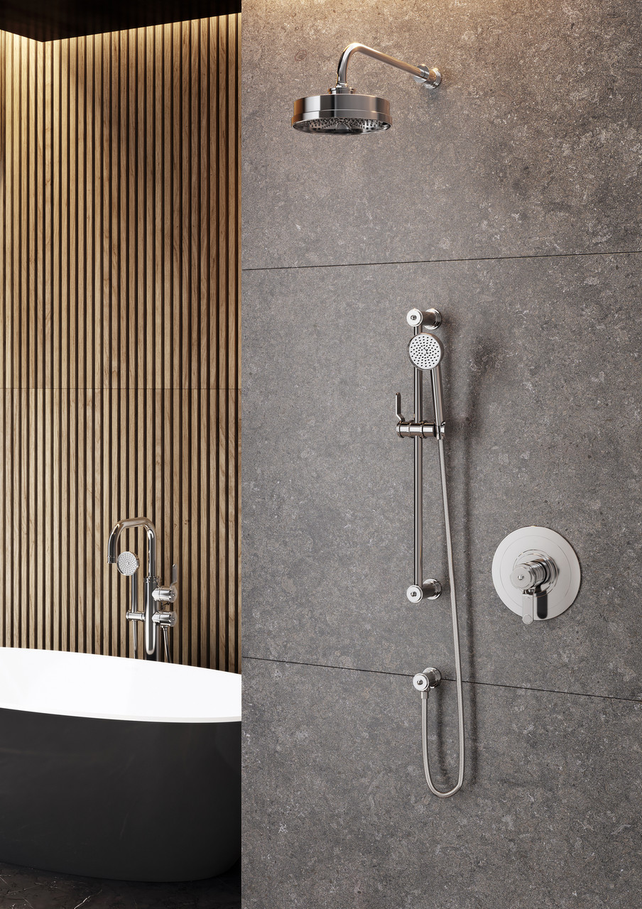 Perrin & Rowe Armstrong Concealed Shower Mixer Chrome | Sinks
