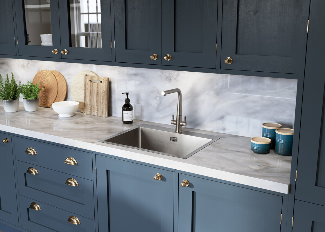 Rangemaster Cosmo Single Bowl Stainless Steel Sink | Sinks