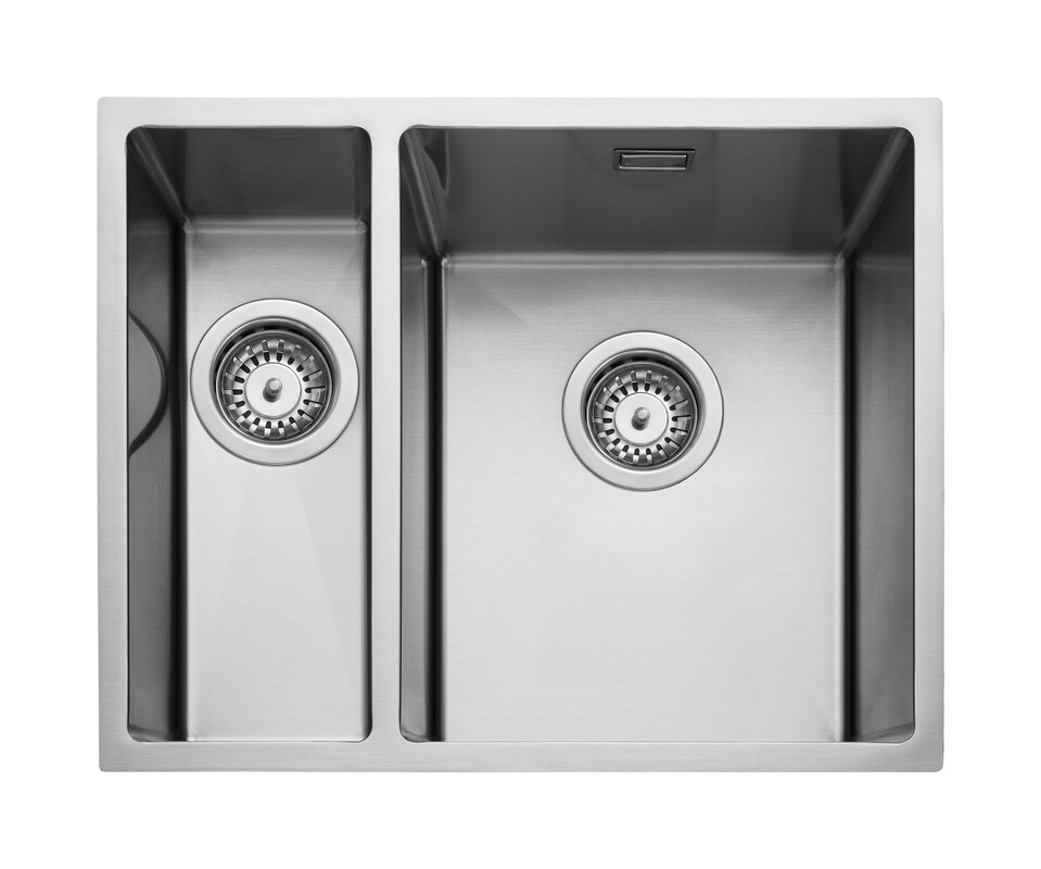 Rangemaster Kube 1.5 Bowl SS Kitchen Sink | sinks.co.uk