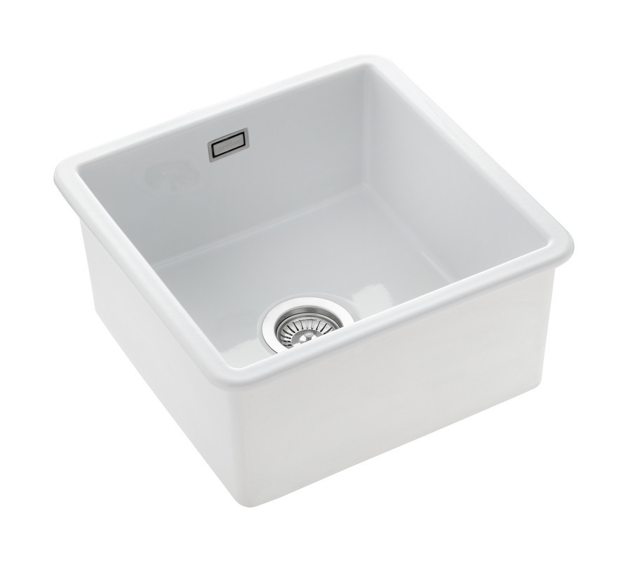 Rangemaster Rustique 1B Undermount/Inset Ceramic Sink | Sinks