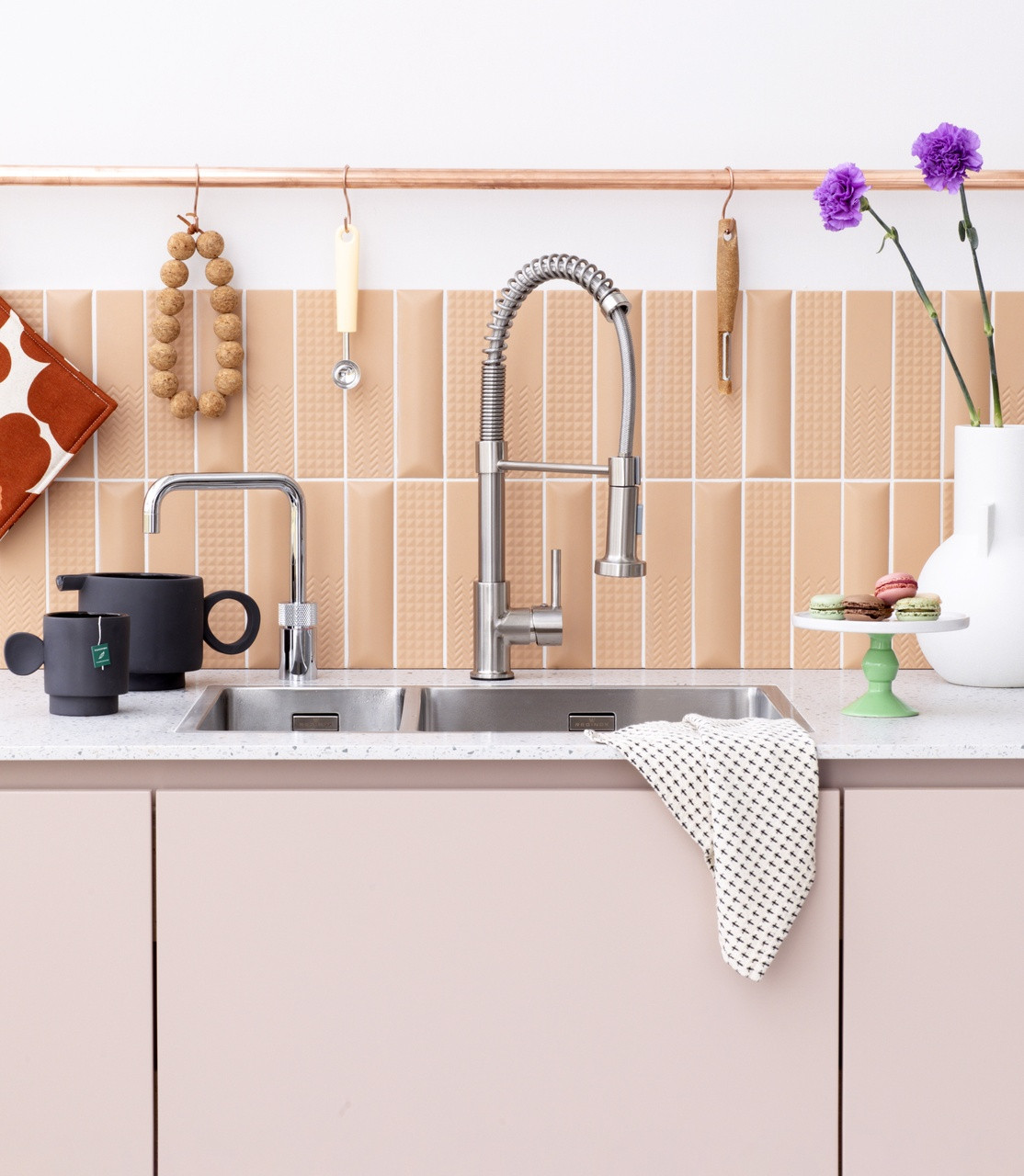 Quooker Tap Nordic Square Chrome | Instant Boiling Water Tap