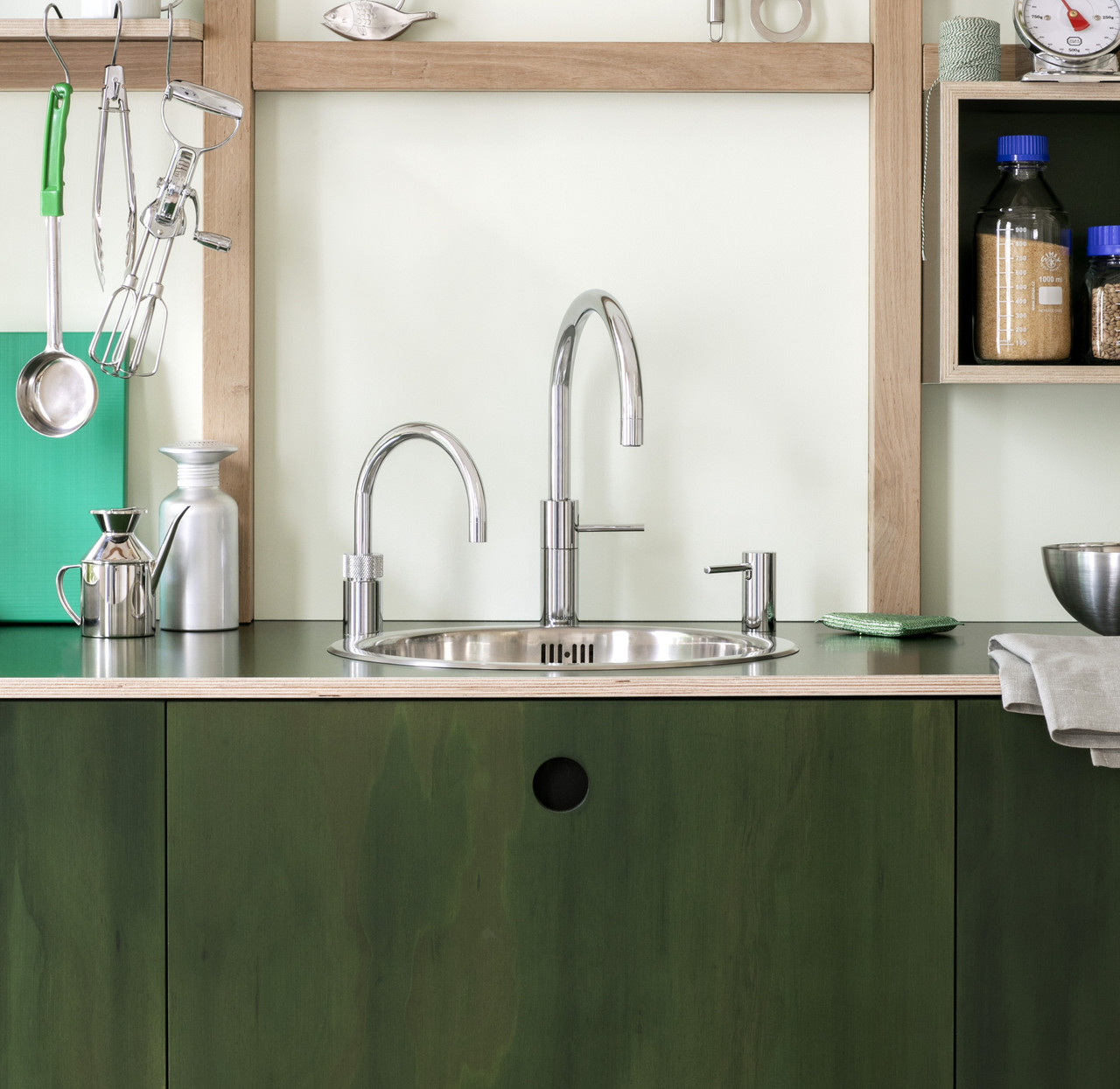 Quooker Tap Nordic Round Chrome | Instant Boiling Water Tap