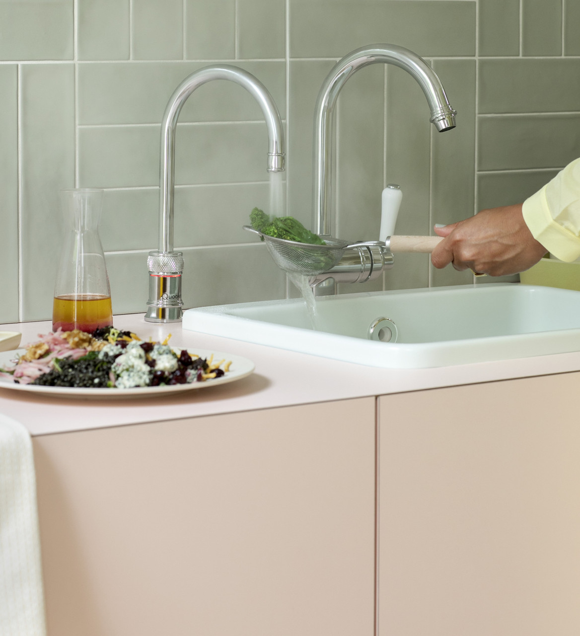 Quooker Tap Classic Nordic Round Chrome | Instant Boiling Tap