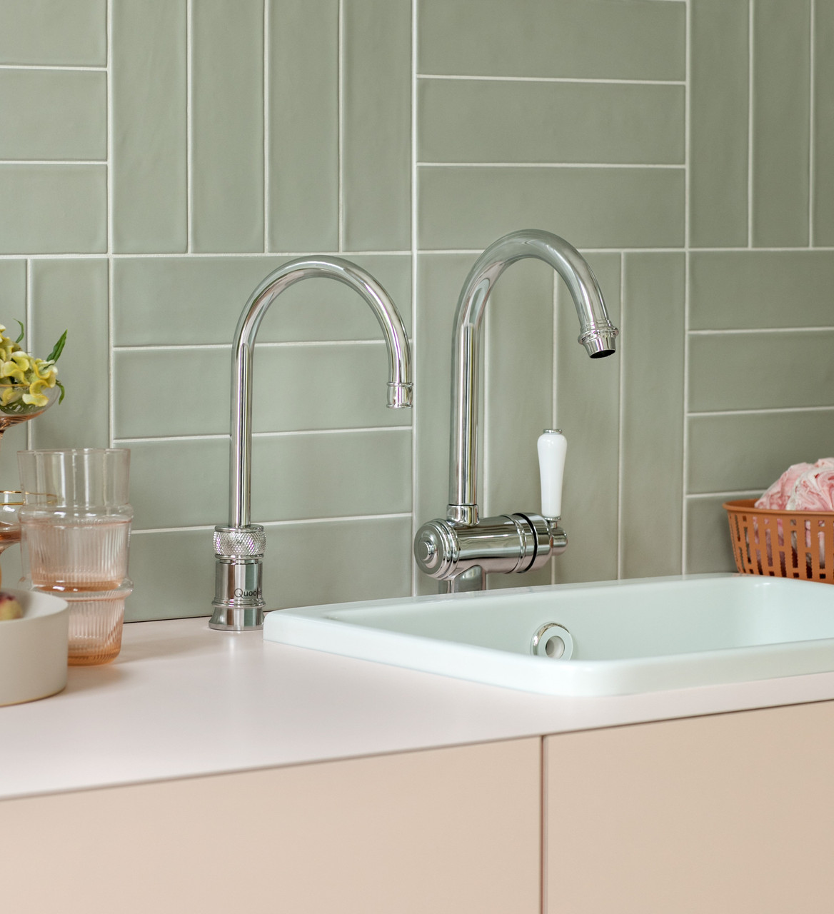 Quooker Tap Classic Nordic Round Chrome | Instant Boiling Tap
