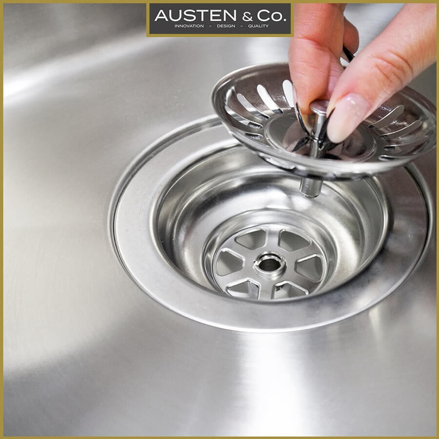 Austen & Co. Orla with Riobel Trattoria Square Spout Kitchen Tap and ...