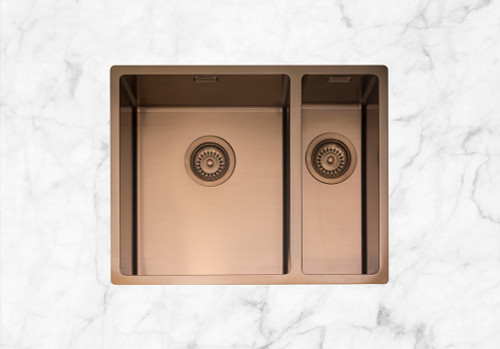 Caple MODE3415 1.5 Bowl Copper Kitchen Sink | Sinks.co.uk