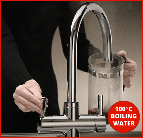 Franke Instante 4-in-1 Boiling & Filtered Water Kitchen Mixer Tap