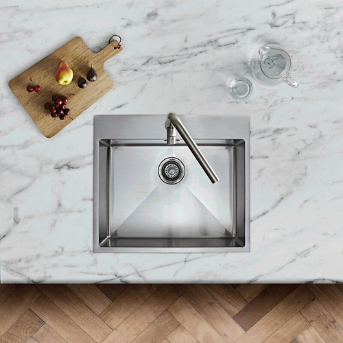Rangemaster Cosmo Single Bowl Stainless Steel Sink | Sinks