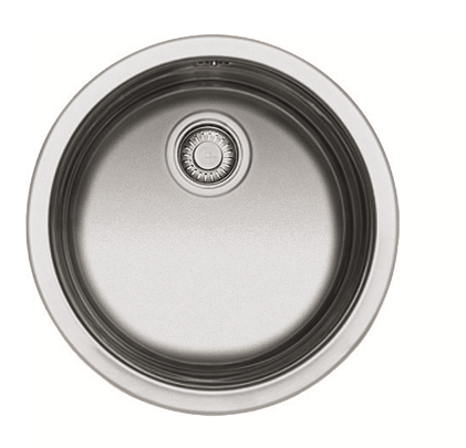 Franke Rambla Round Bowl Stainless Steel Inset Kitchen Sink | Sinks.co.uk
