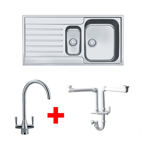 Franke Sink, Doric Tap, Plumbing Kit Combo Pack | sinks.co.uk