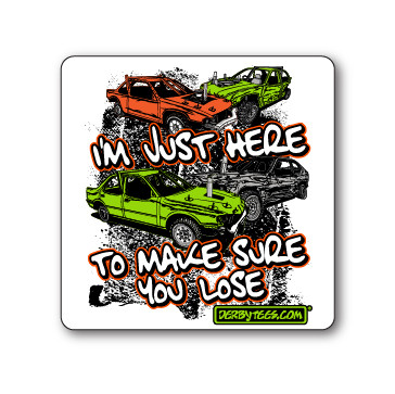 You Lose Compact Sticker - Derbytees.com