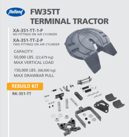 HOLLAND FW35TT FIFTH WHEEL REBUILD KIT - The Service Company