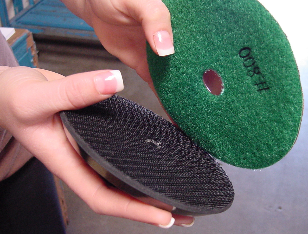 5" Velcro Polishing Pad Attachment - TroxellUSA