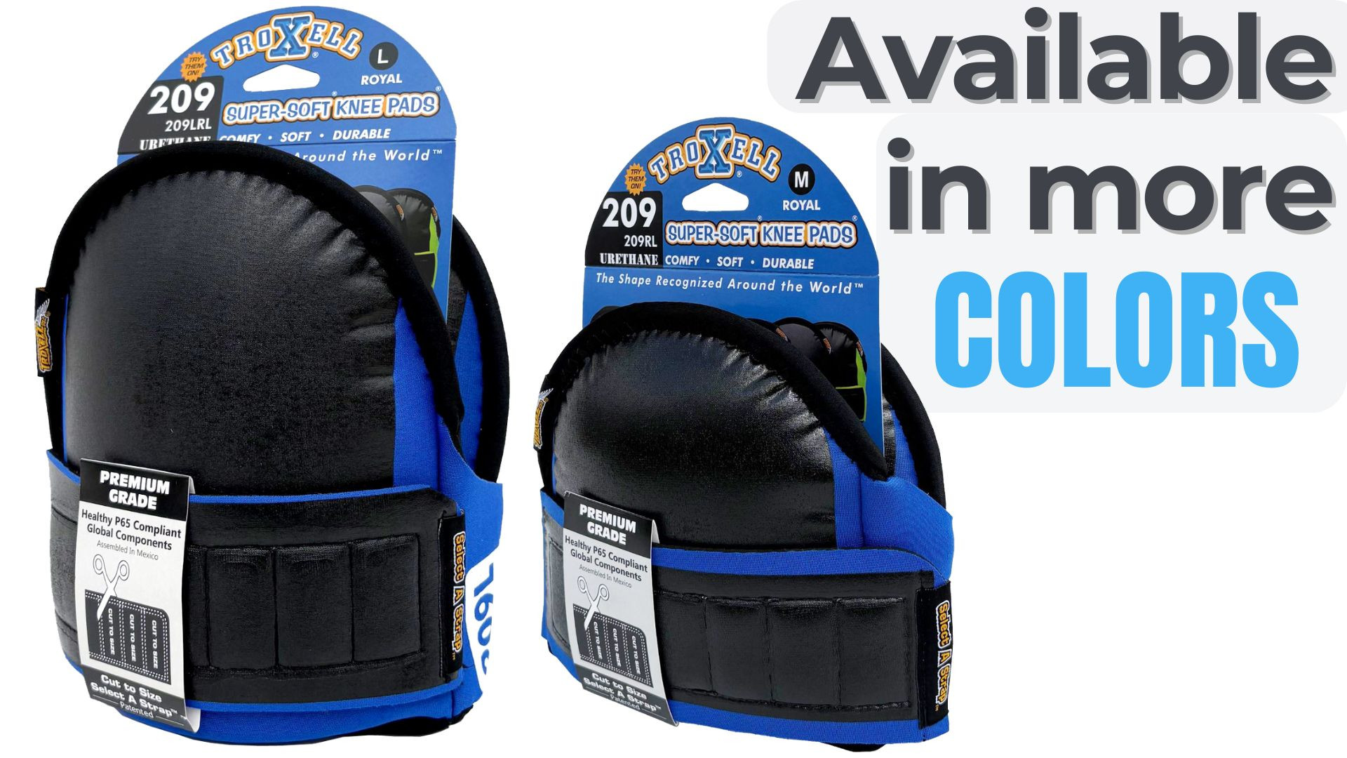 MAGA Leatherhead Red Super-Soft Knee Pads - TroxellUSA | Buy Factory Direct