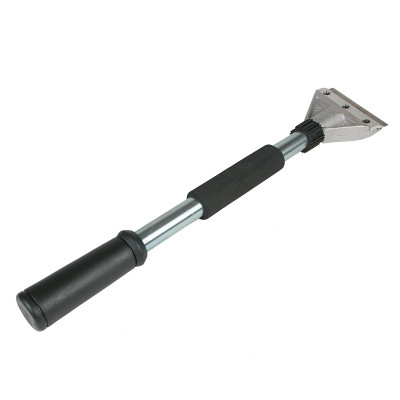Heavy Duty Scraper - 18" Handle w/ 4" Blue Steel Blade - TroxellUSA