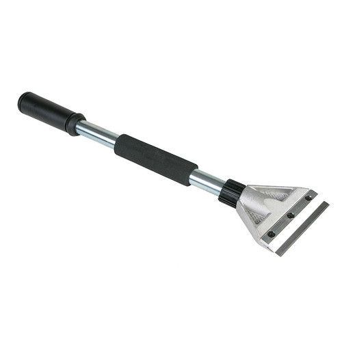 Heavy Duty Scraper - 18" Handle w/ 4" Blue Steel Blade - TroxellUSA