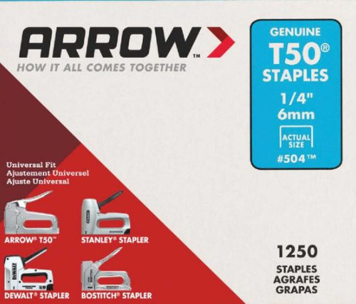 Arrow Heavy Duty Staples 1/2" (4 PACK) - TroxellUSA