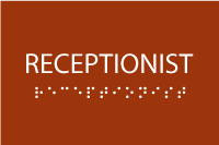 Receptionist Signs | ADA Central Signs