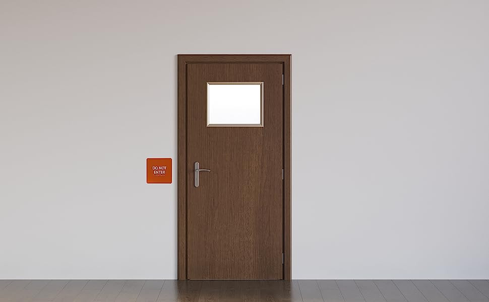 Notice Do Not Prop Open This Door Sign - Safety Signage