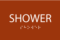 Shower Signs | ADA Central Signs
