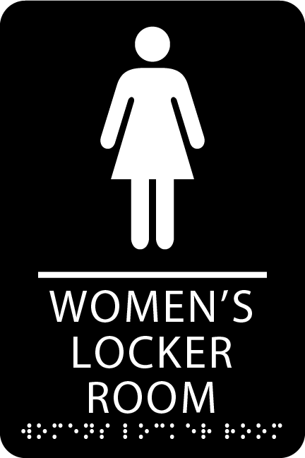 Women's Locker Room Signs | ADA Central Signs