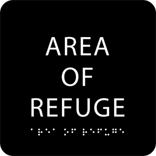 Safety Signs - Area Of Refuge Signs - ADA Central Signs