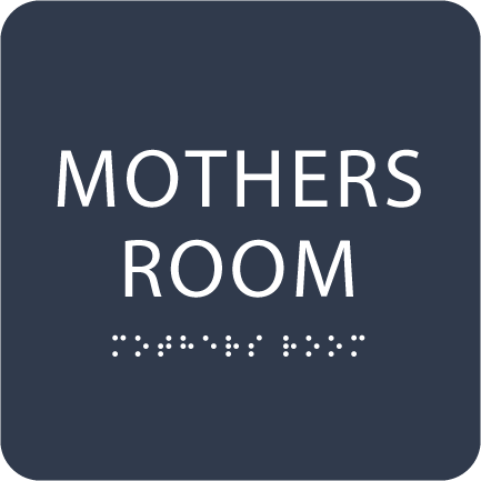 Braille Mothers Room Sign - ADA compliant with Braille | ADA Central Signs