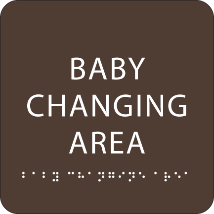 Baby Changing Area Sign - ADA compliant with Braille | ADA Central Signs