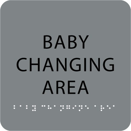 Baby Changing Area Sign - ADA compliant with Braille | ADA Central Signs