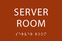 Server Room Signs | ADA Central Signs