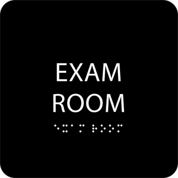 Exam Room Sign - ADA compliant with Braille | ADA Central Signs