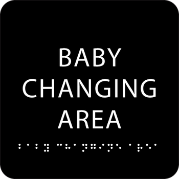 Baby Changing Area Sign - ADA compliant with Braille | ADA Central Signs