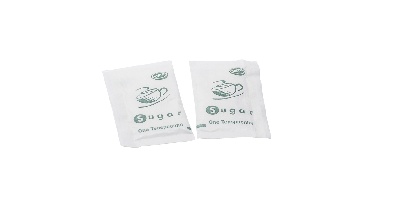 White sugar sachets - Packwell Australia