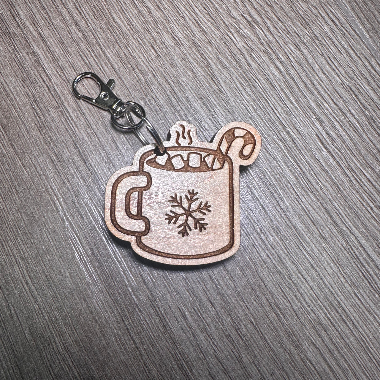 Winter Drink Keychain
