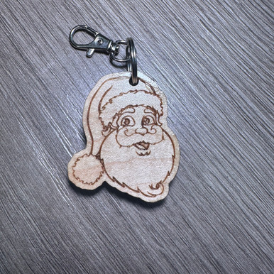 Santa Keychain