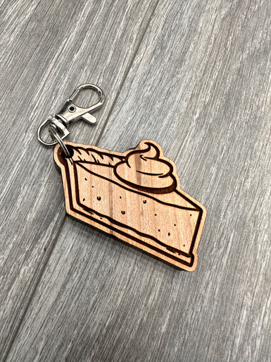 Pumpkin Pie Keychain