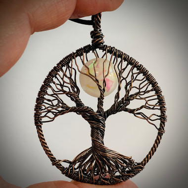 wire wrapped tree of life - hollydayco