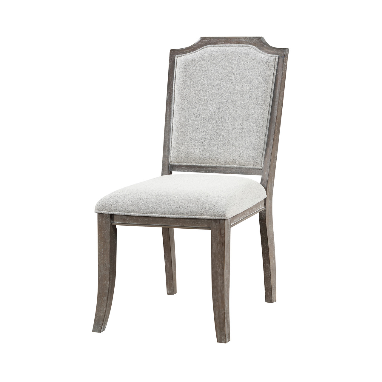 Shaka 78" Extendable Brown Gray Dining Table Seats 6