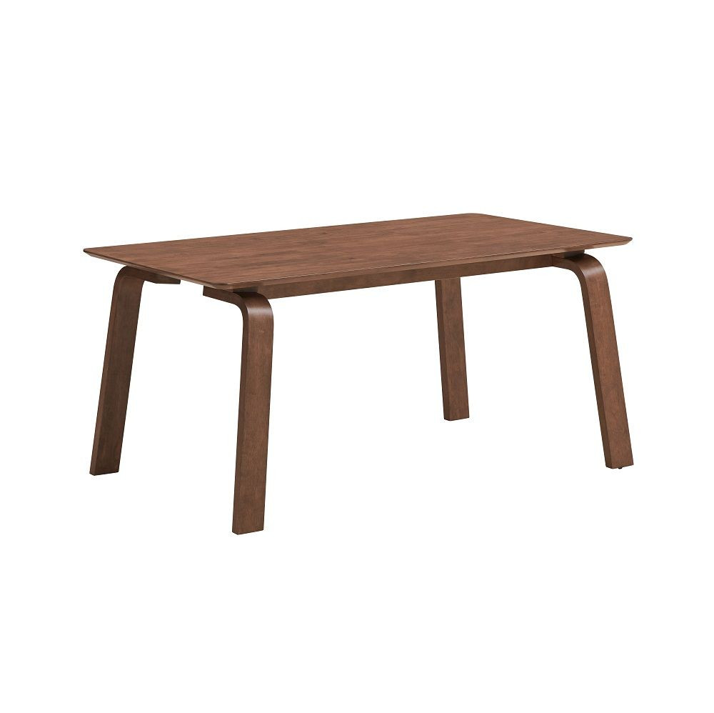 Emma Walnut dining table set with Seating for 4 to 6 Persons