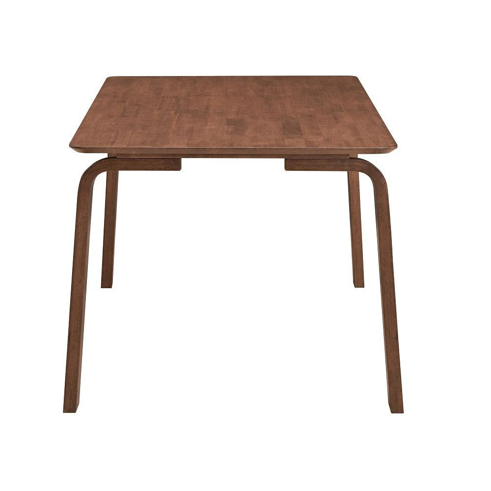 Emma Walnut dining table set with Seating for 4 to 6 Persons