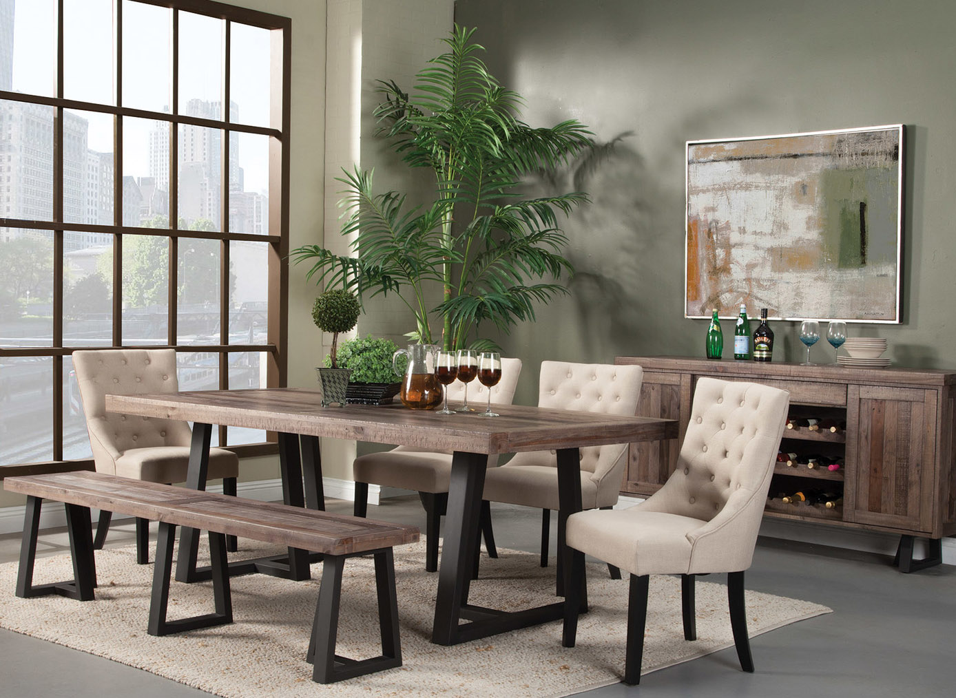 rectangle table dining