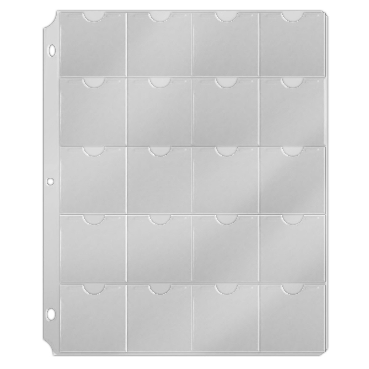 30 Pocket Coin Sheet