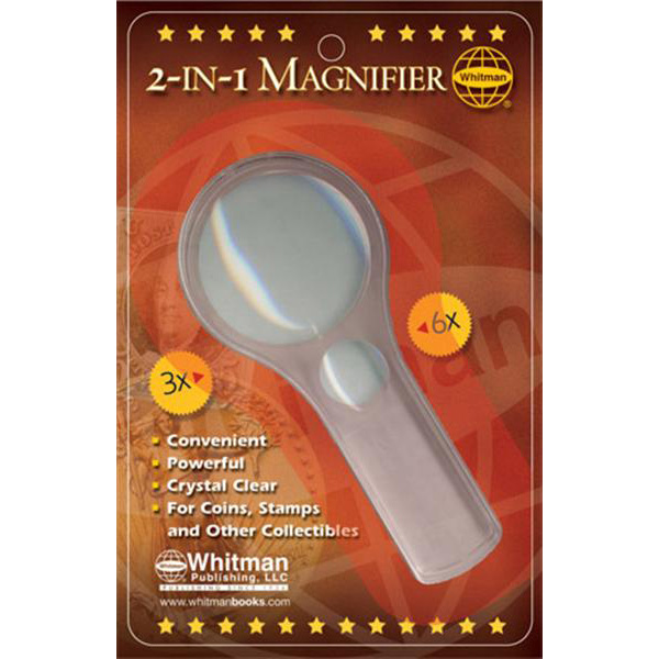 Retractable Magnifier with LED Light