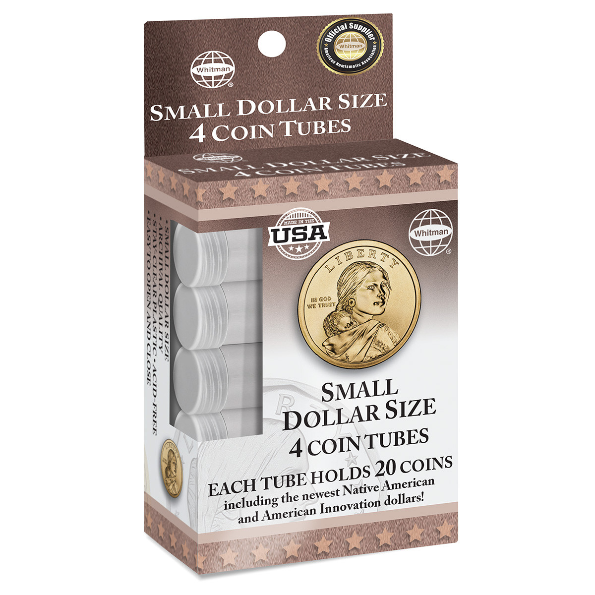 Plastic Coin Storage Tubes - Whitman Publishing