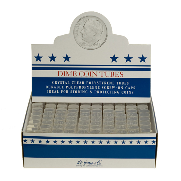 Plastic Coin Storage Tubes - Whitman Publishing