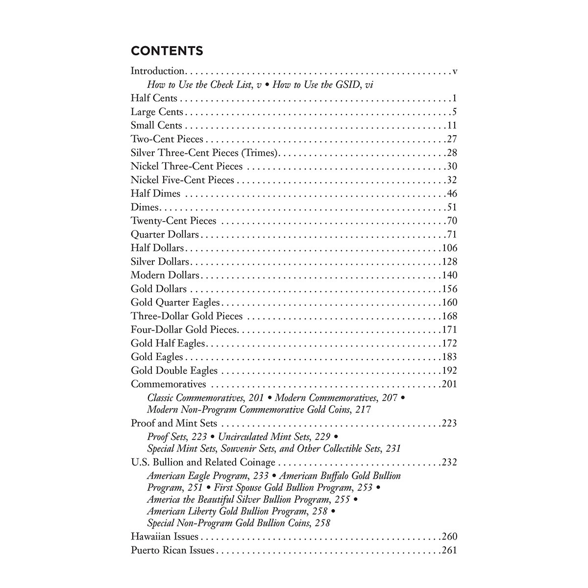 Check List and Record Book of United States Coins