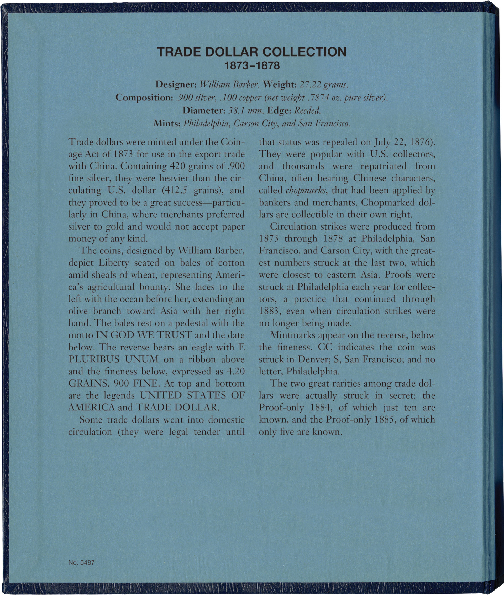 Collectible Dollar Albums & Folders - Whitman Publishing