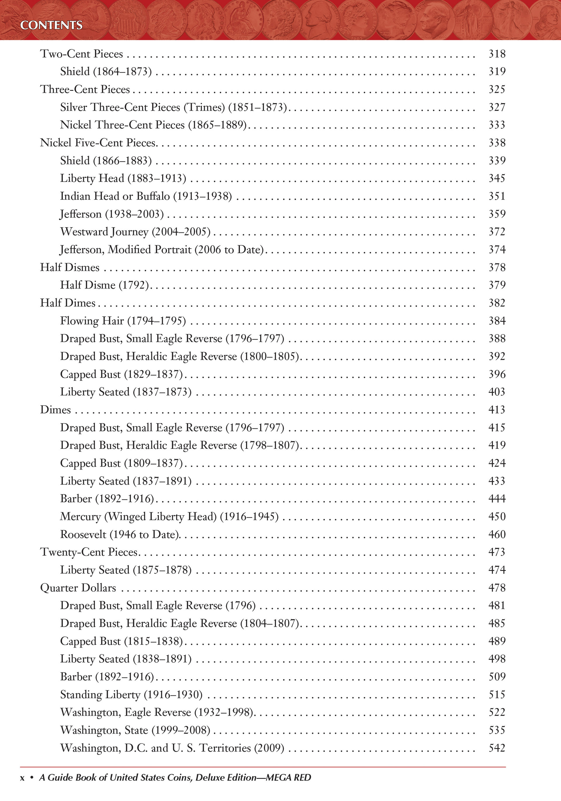 Mega Red: A Guide Book of United States Coins, Deluxe 10th Edition ...