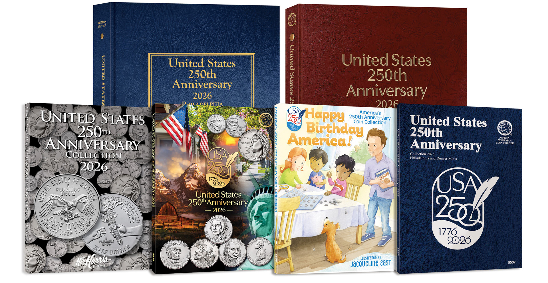 Official Whitman® Coin Folder - United States 250th Anniversary: 2026