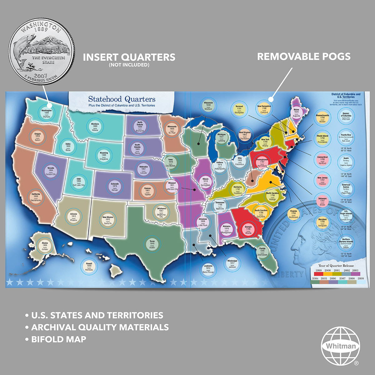 Coin Maps & Boards - Whitman Publishing